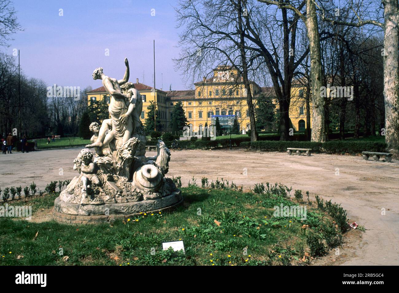 Parco Ducale in Parma. Emilia Romagna. Italy Stock Photo - Alamy