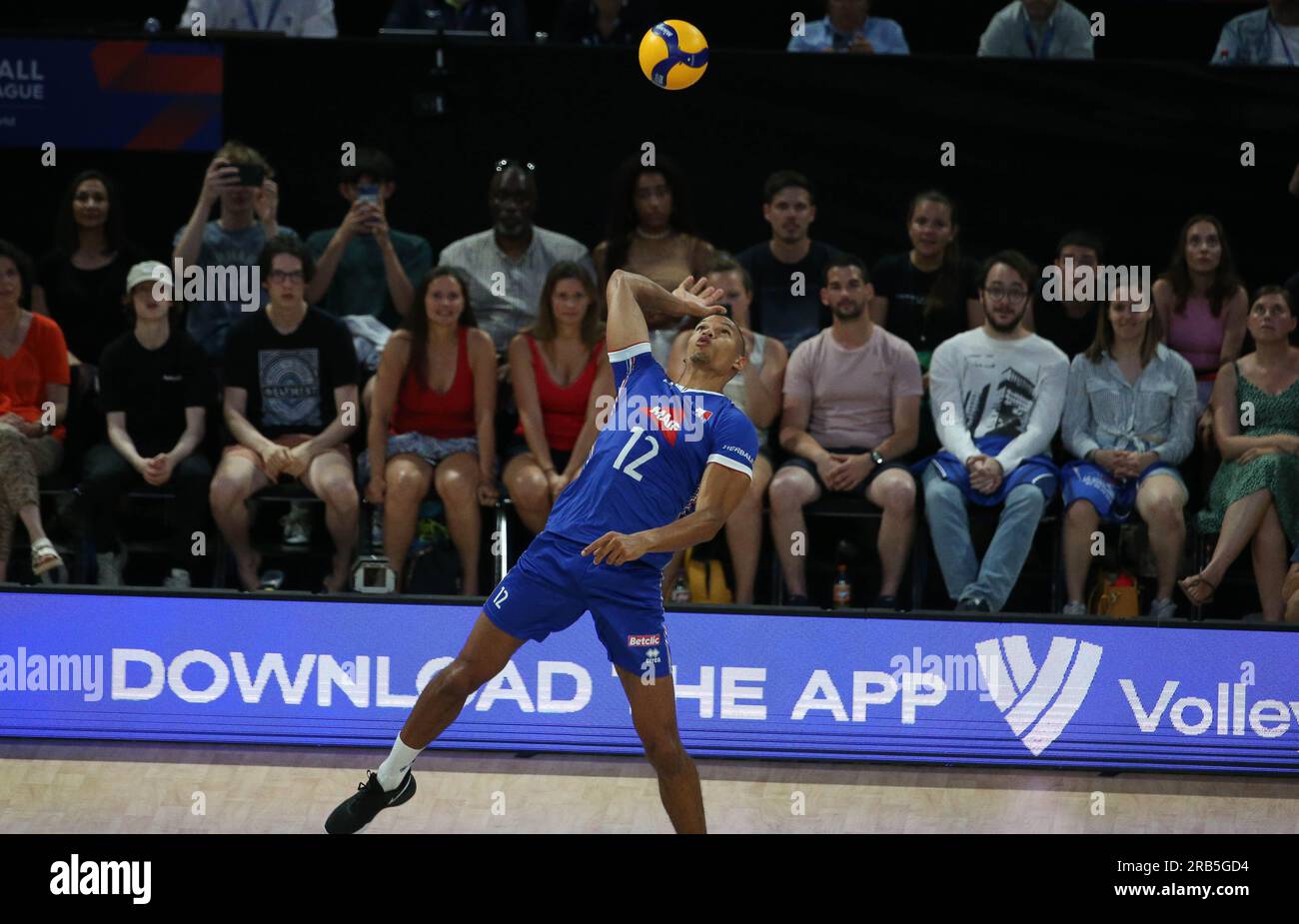 Stephen Boyer of France during the Volleyball Nations League 2023 ...
