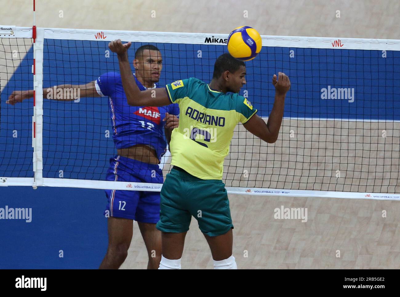 X brazil volleyball hi-res stock photography and images - Alamy