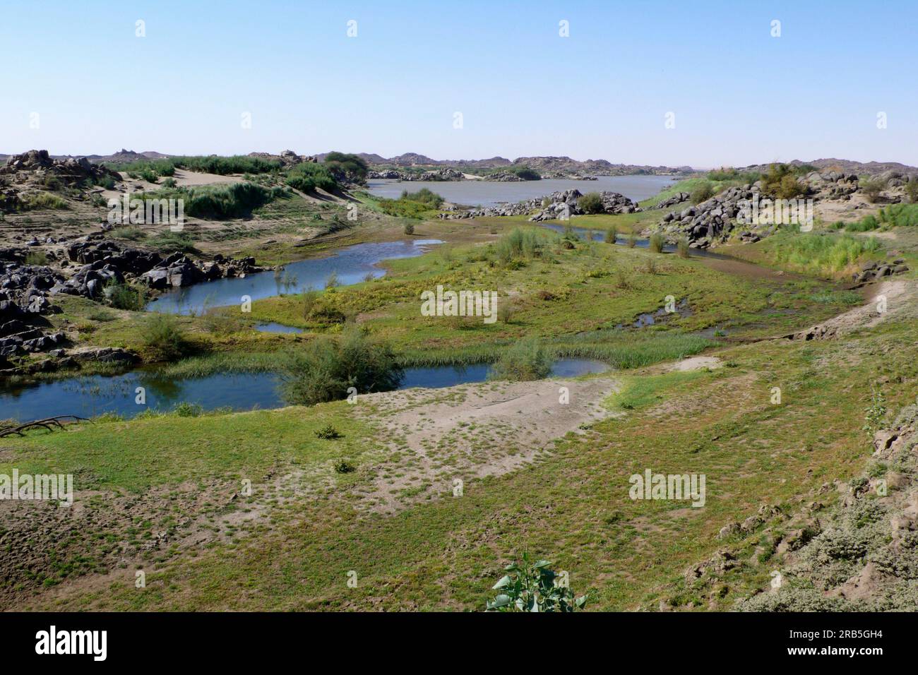 Nile River. Nubia. Sudan. North Africa Stock Photo - Alamy