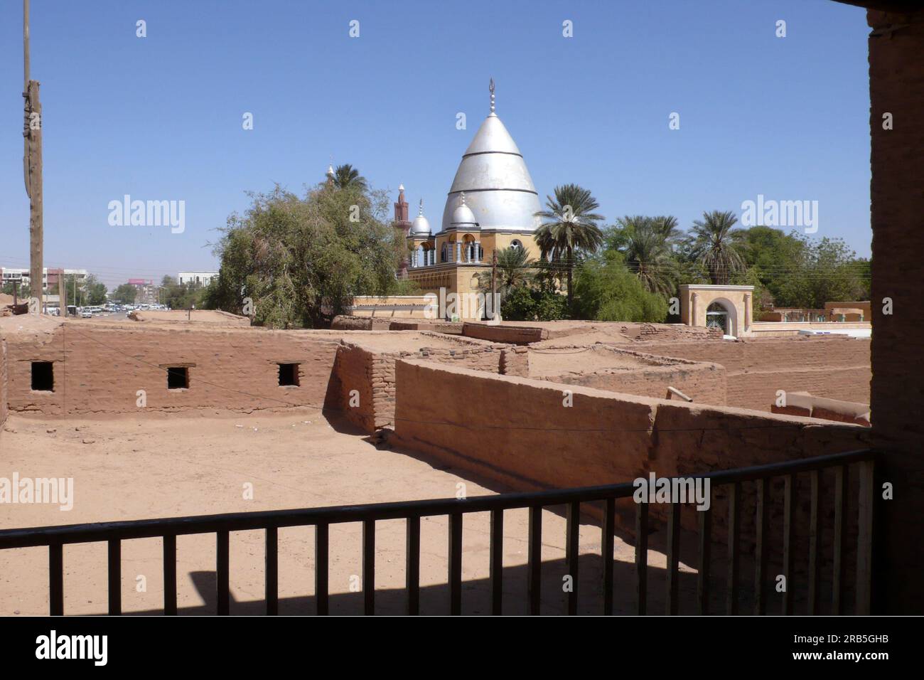 Ondurman. Tombs of Mahdi. Nubia. Sudan. North Africa Stock Photo - Alamy