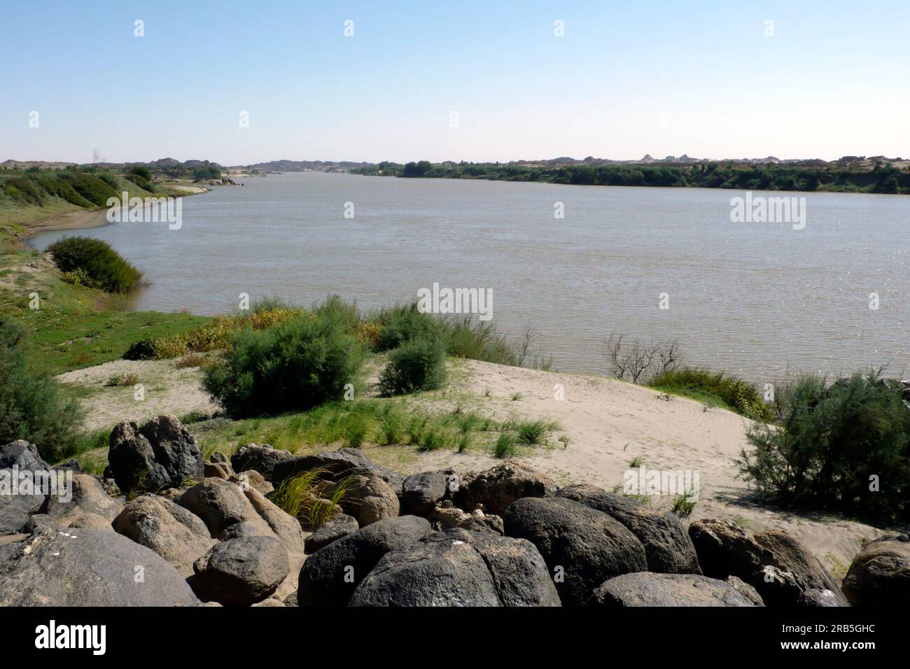 Nile River. Nubia. Sudan. North Africa Stock Photo - Alamy