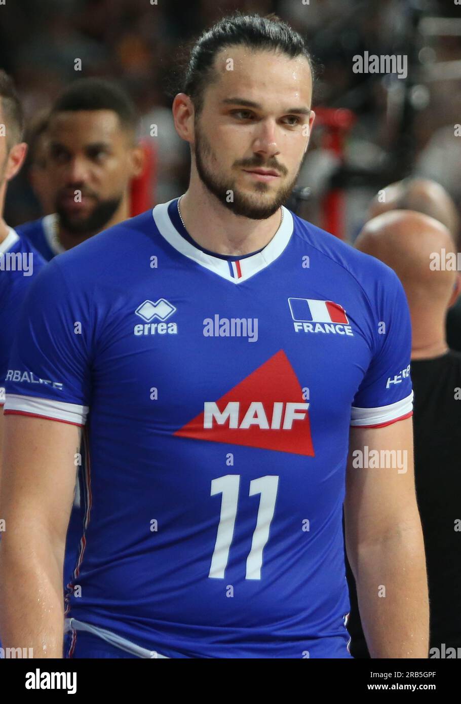 Antoine Brizard of France during the Volleyball Nations League 2023 ...