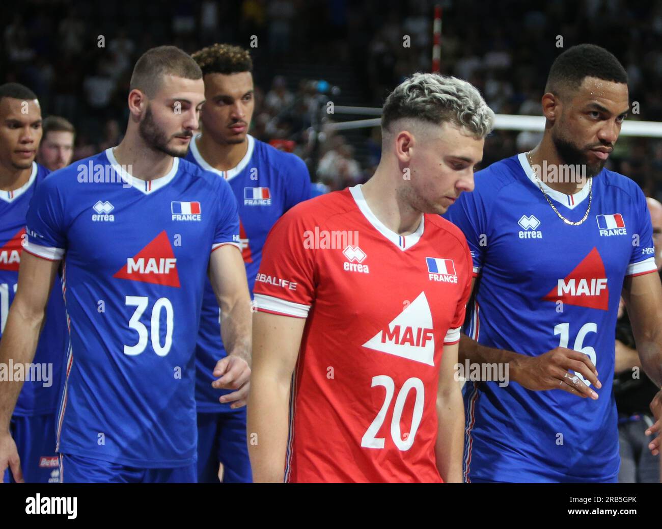 François Huetz , Benjamin Diez and Daryl Bultor of France during the ...