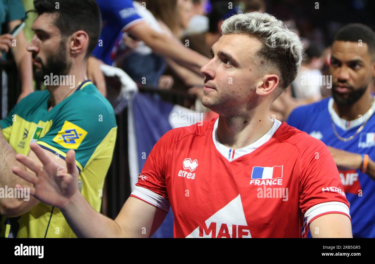 Benjamin Diez of France during the Volleyball Nations League 2023 ...