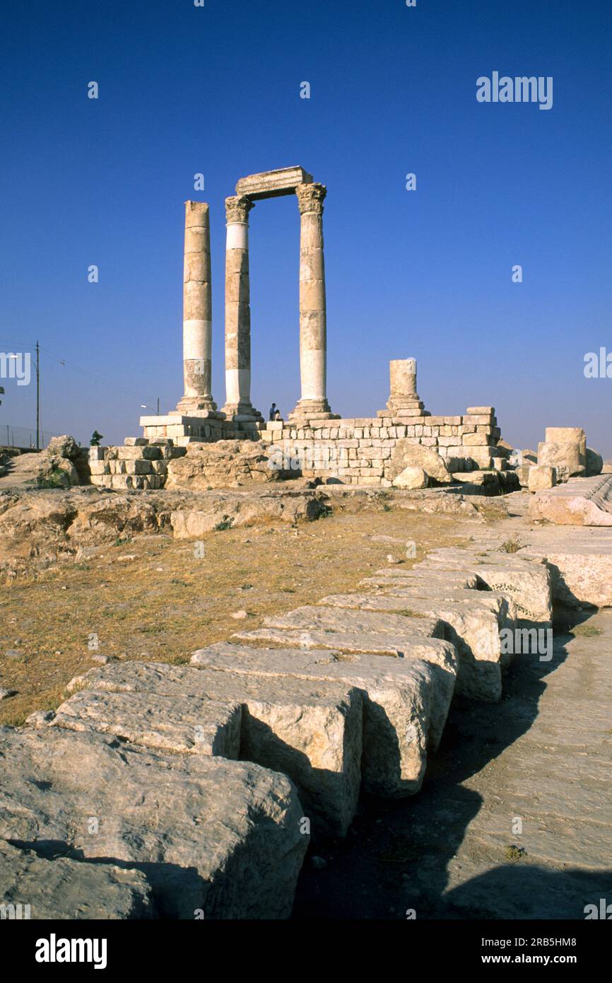 Roman Ruins. Jerash. Jordan. Asia Stock Photo - Alamy