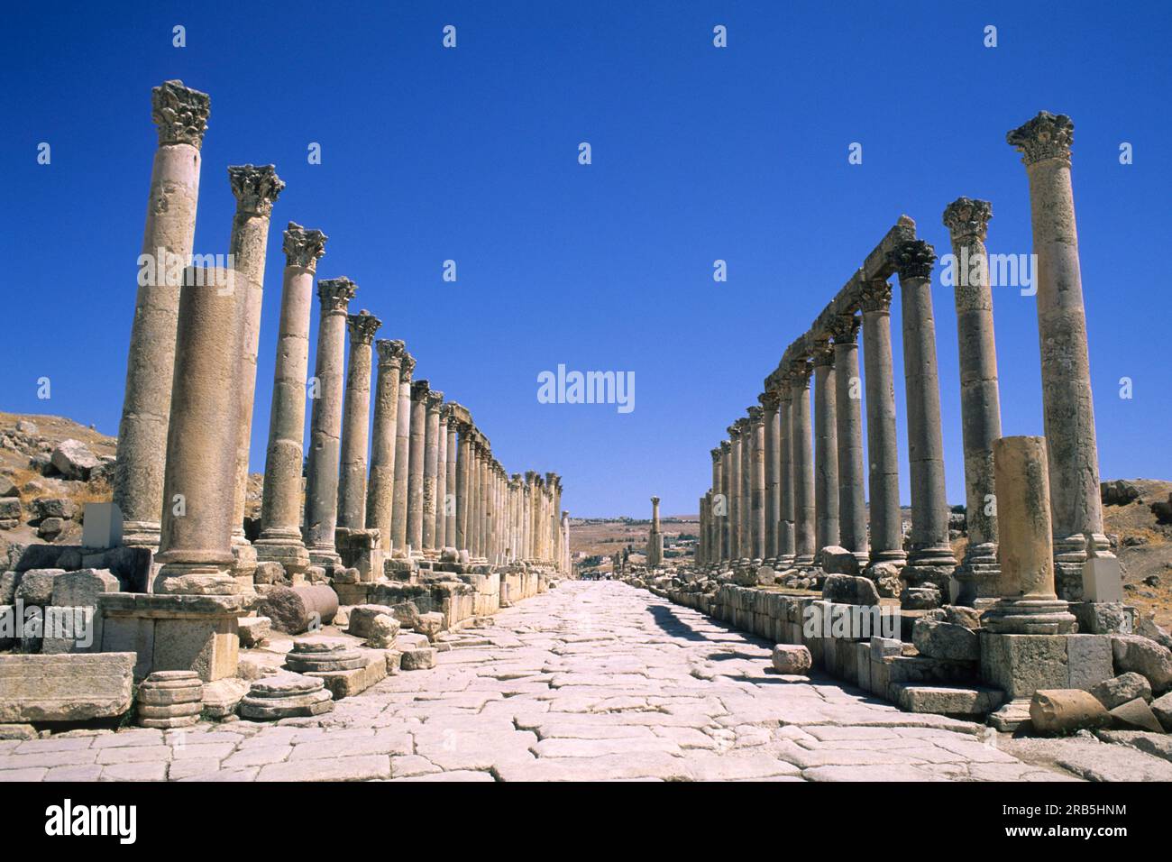 Roman Ruins. Jerash. Jordan. Asia Stock Photo - Alamy