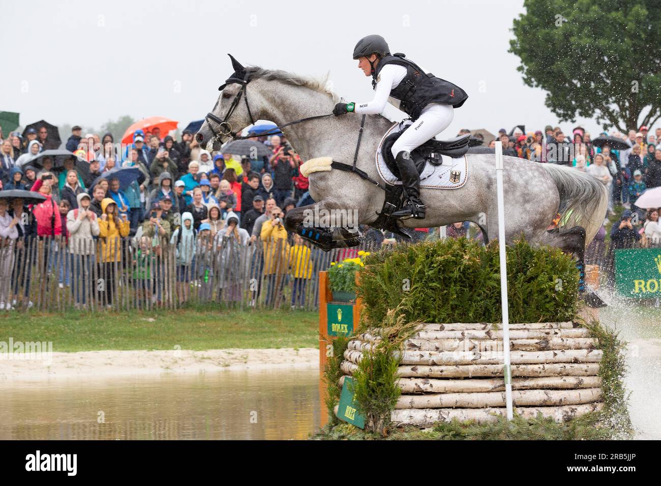 Malin HANSEN-HOTOPP (GER) on Carlitos Quidditch K in the jump, in the ...