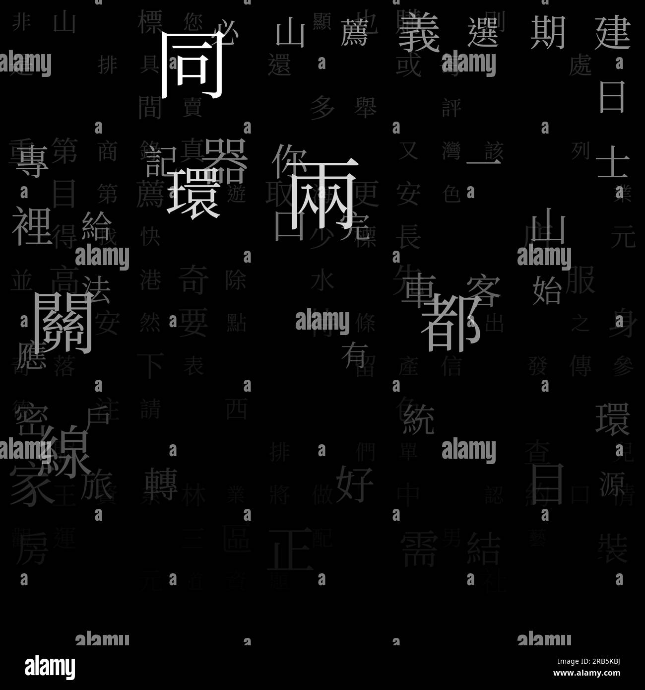 Chinese alphabet Black and White Stock Photos & Images - Alamy