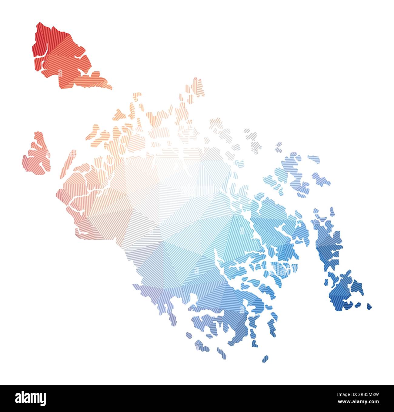 Map of Cat Ba Island. Low poly illustration of the island. Geometric ... Map of Cat Ba Island. Low poly illustration of the island. Geometric ...