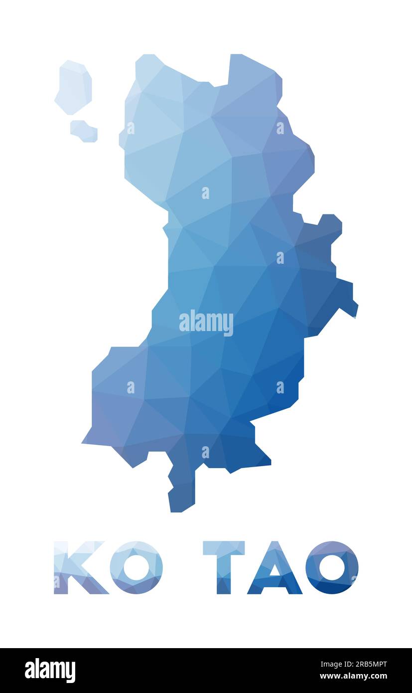 Island ko tao map hi-res stock photography and images - Alamy