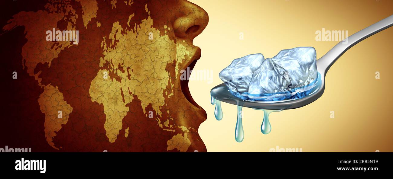 Global Heat Crisis and rising world temperatures or heat-wave rise as ...