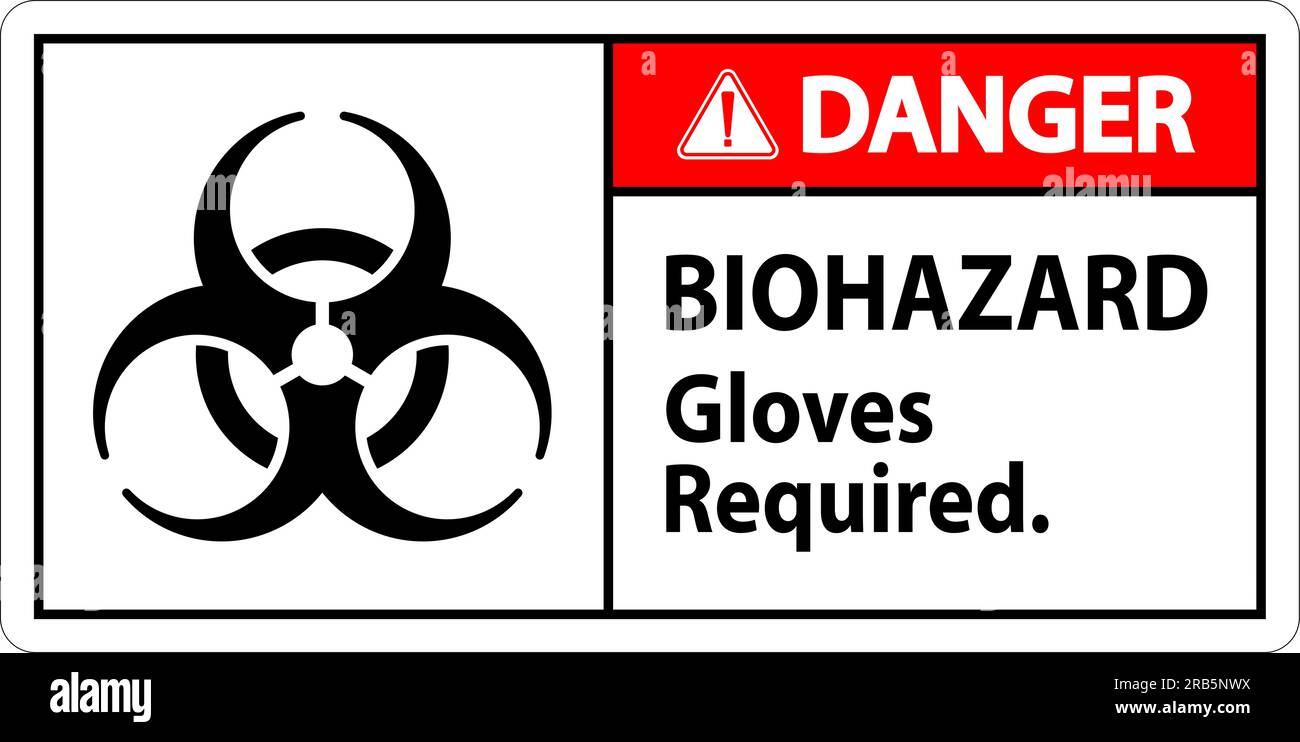 Biohazard danger label biohazard hi-res stock photography and images ...