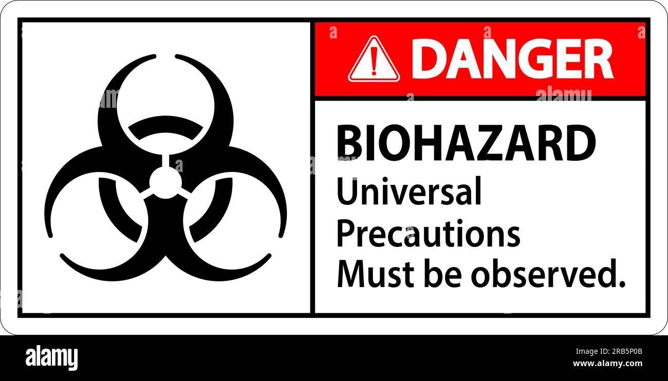 Universal Biohazard Symbol Clip Art
