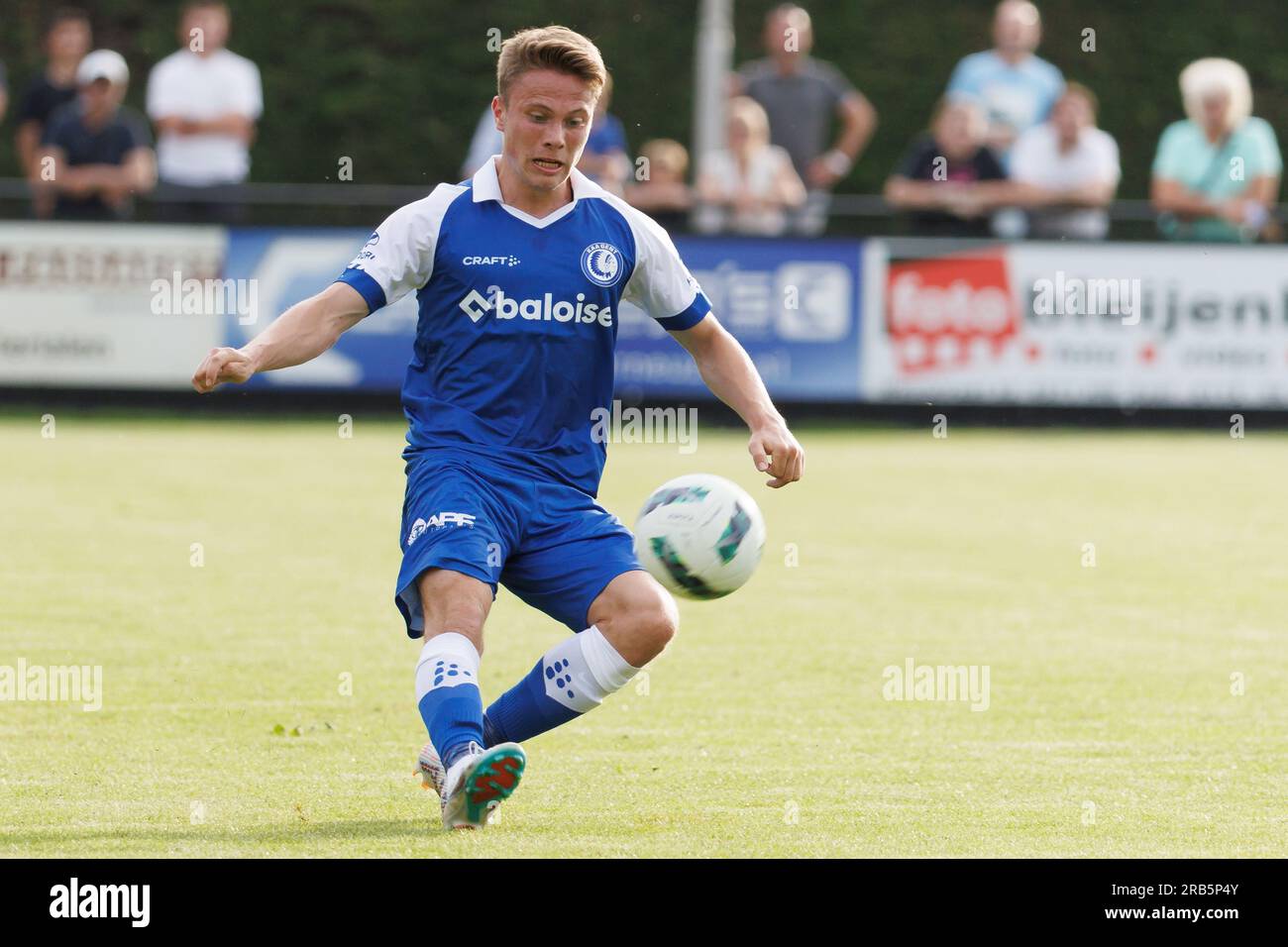 Axel, Netherlands. 07th July, 2023. Gent's Matisse Samoise pictured in ...