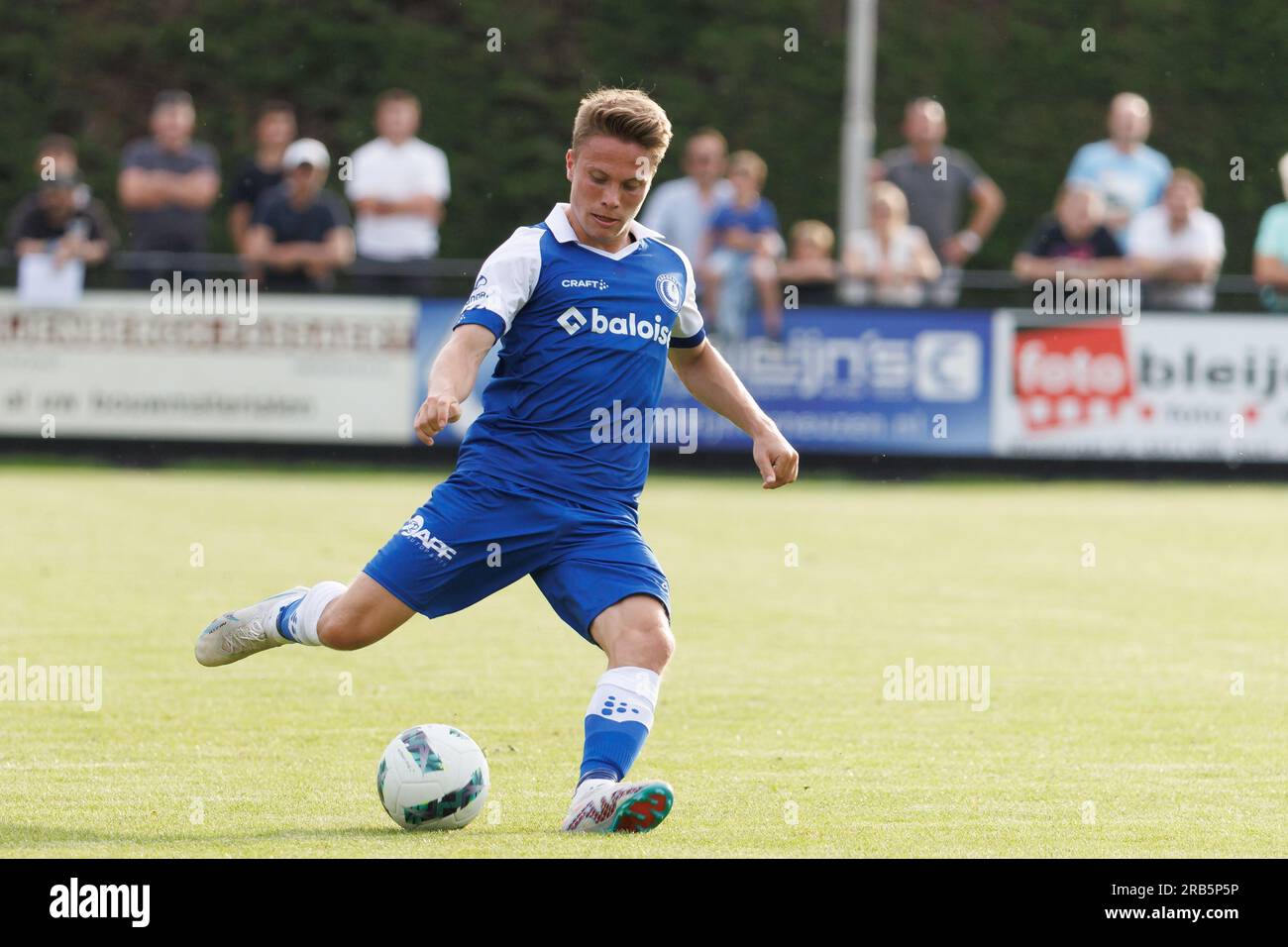 Axel, Netherlands. 07th July, 2023. Gent's Matisse Samoise pictured in ...