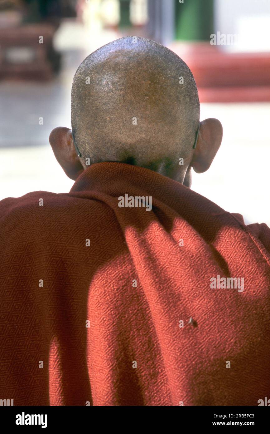 Monk. Myanmar. Southest Asia Stock Photo - Alamy