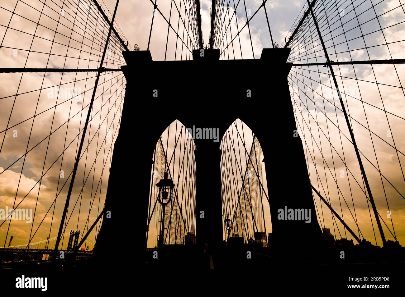 Brooklin Bridge. Manhattan. New York City. Usa Stock Photo - Alamy