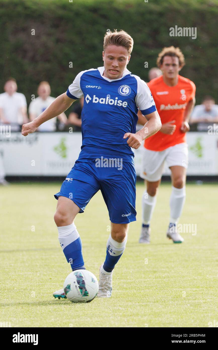 Axel, Netherlands. 07th July, 2023. Gent's Matisse Samoise pictured in ...