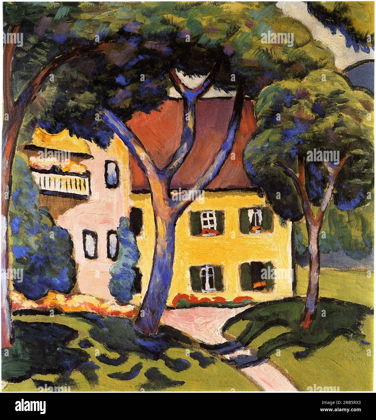 August macke landscape hi-res stock photography and images - Alamy