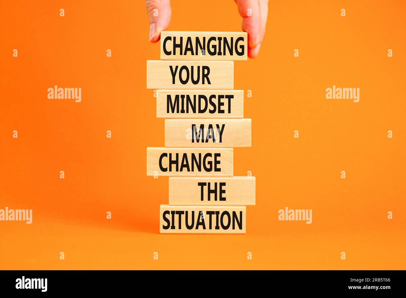 Changing mindset symbol. Concept words Changing your mindset may change ...