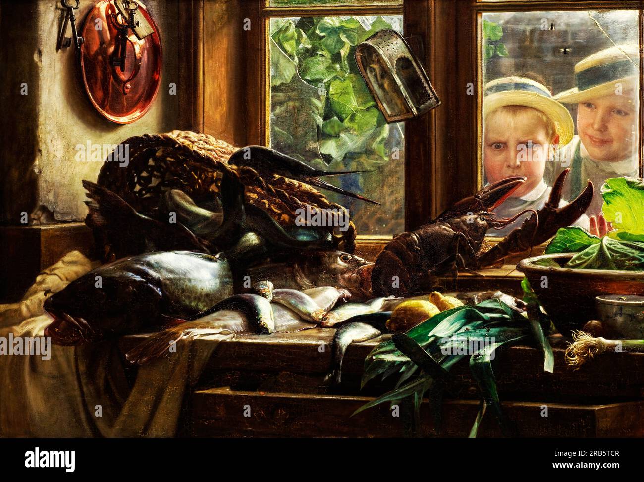 Still life with fish hi-res stock photography and images - Alamy