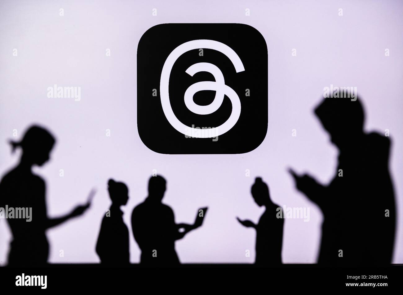 CALIFORNIA, UNITED STATES, JULY 7, 2023: Threads App Unveils the ...