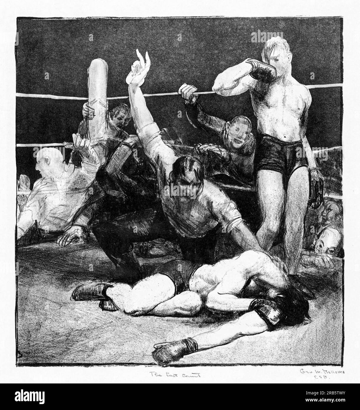 Woman in boxing ring vintage hi-res stock photography and images - Alamy