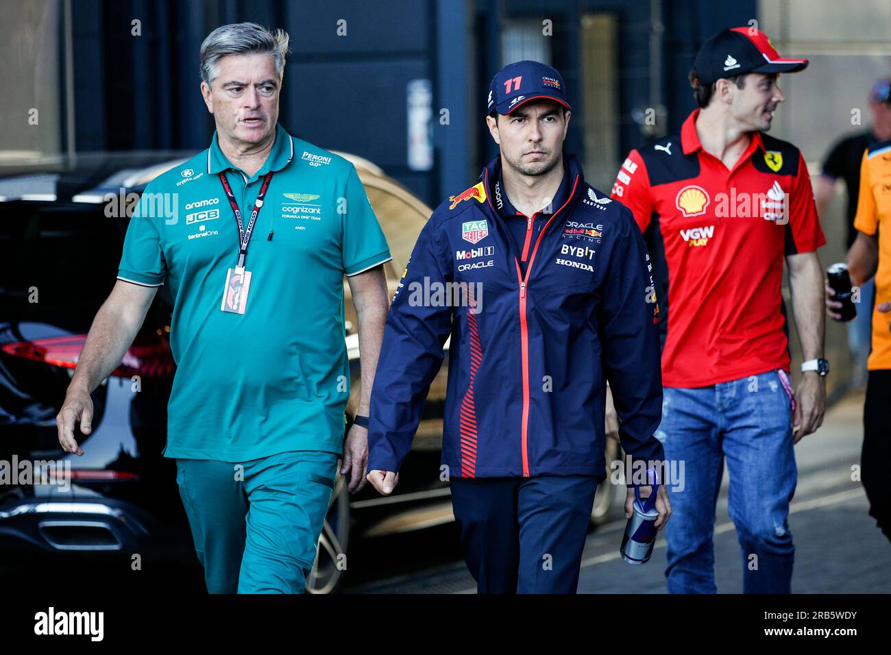 Silverstone, Royaume Uni. 07th July, 2023. PEREZ Sergio (mex), Red Bull ...