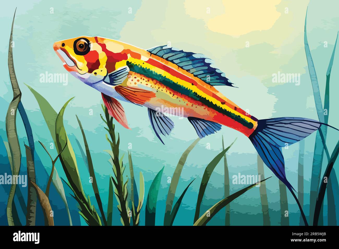 White goby Stock Vector Images - Alamy