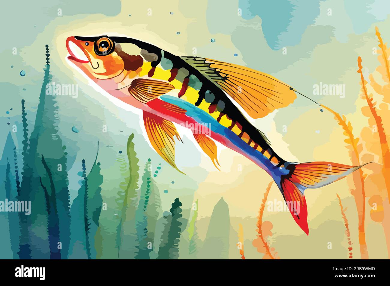 White goby Stock Vector Images - Alamy