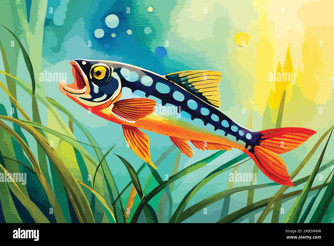 Popular seafood Stock Vector Images - Alamy