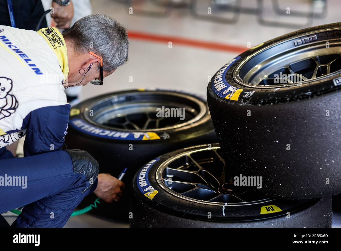 michelin engineer, portrait during the 6 Hours of Monza 2023, 3rd round ...