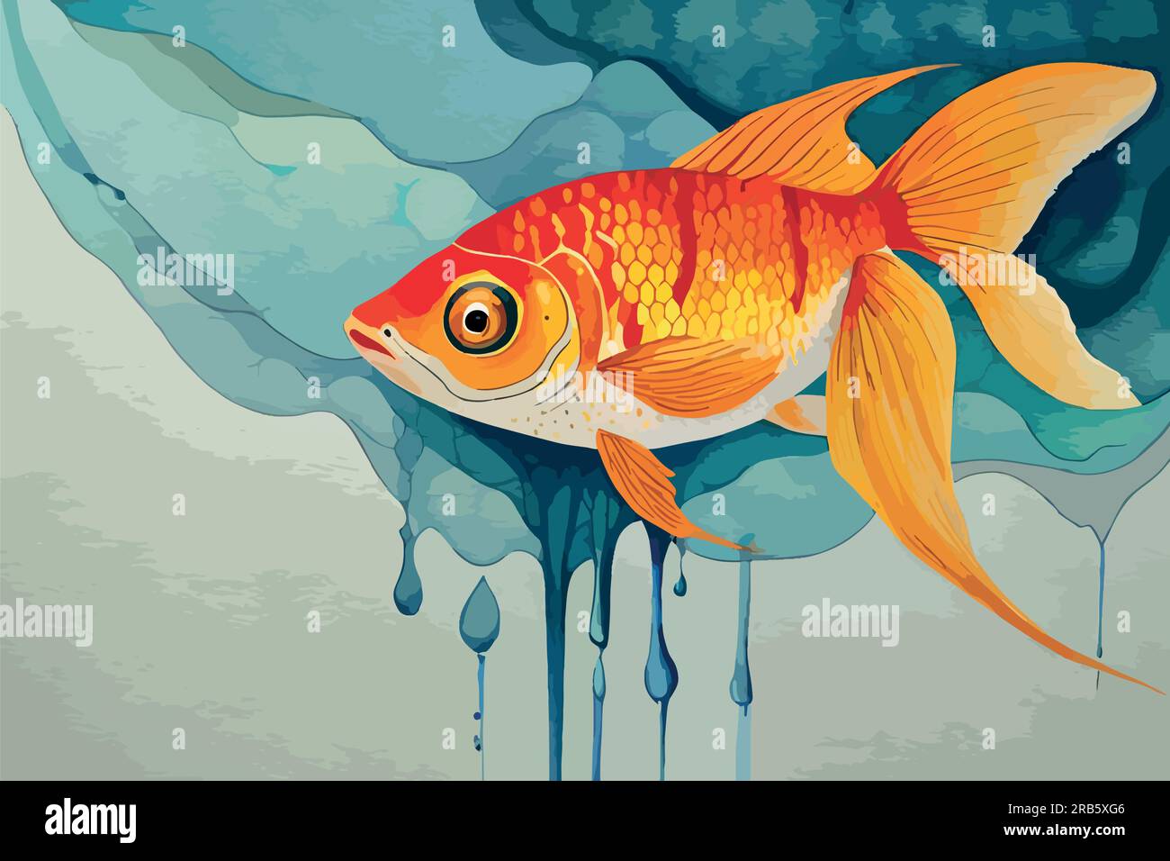Goldfish texture hi-res stock photography and images - Alamy