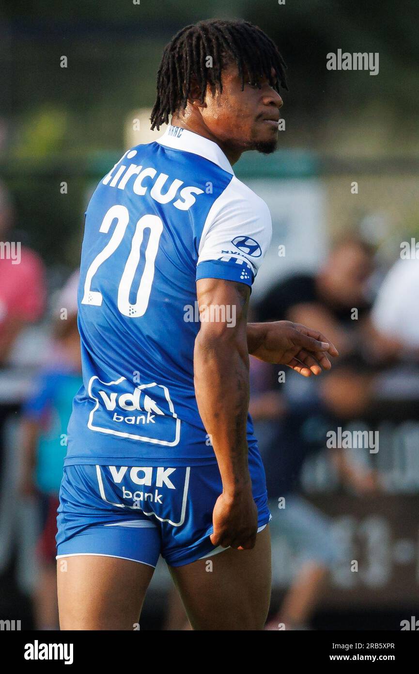 Axel, Netherlands. 07th July, 2023. Gent's Gift Emmanuel Orban pictured ...