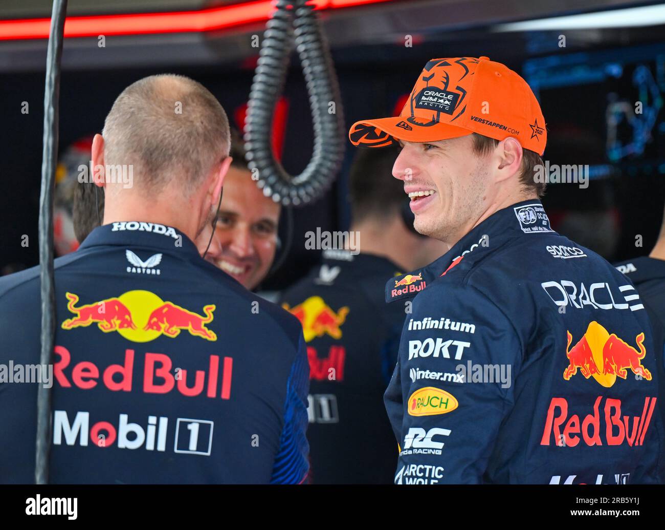 2023 max verstappen red bull racing pit hi-res stock photography and ...