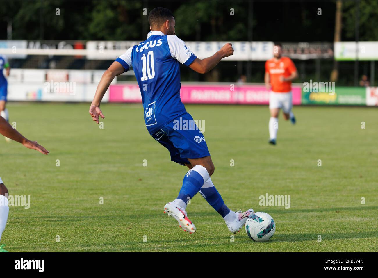 Axel, Netherlands. 07th July, 2023. Gent's Tarik Tissoudali pictured in ...