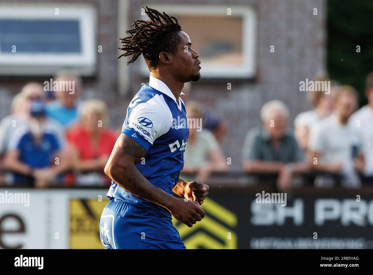 Axel, Netherlands. 07th July, 2023. Gent's Gift Emmanuel Orban pictured ...