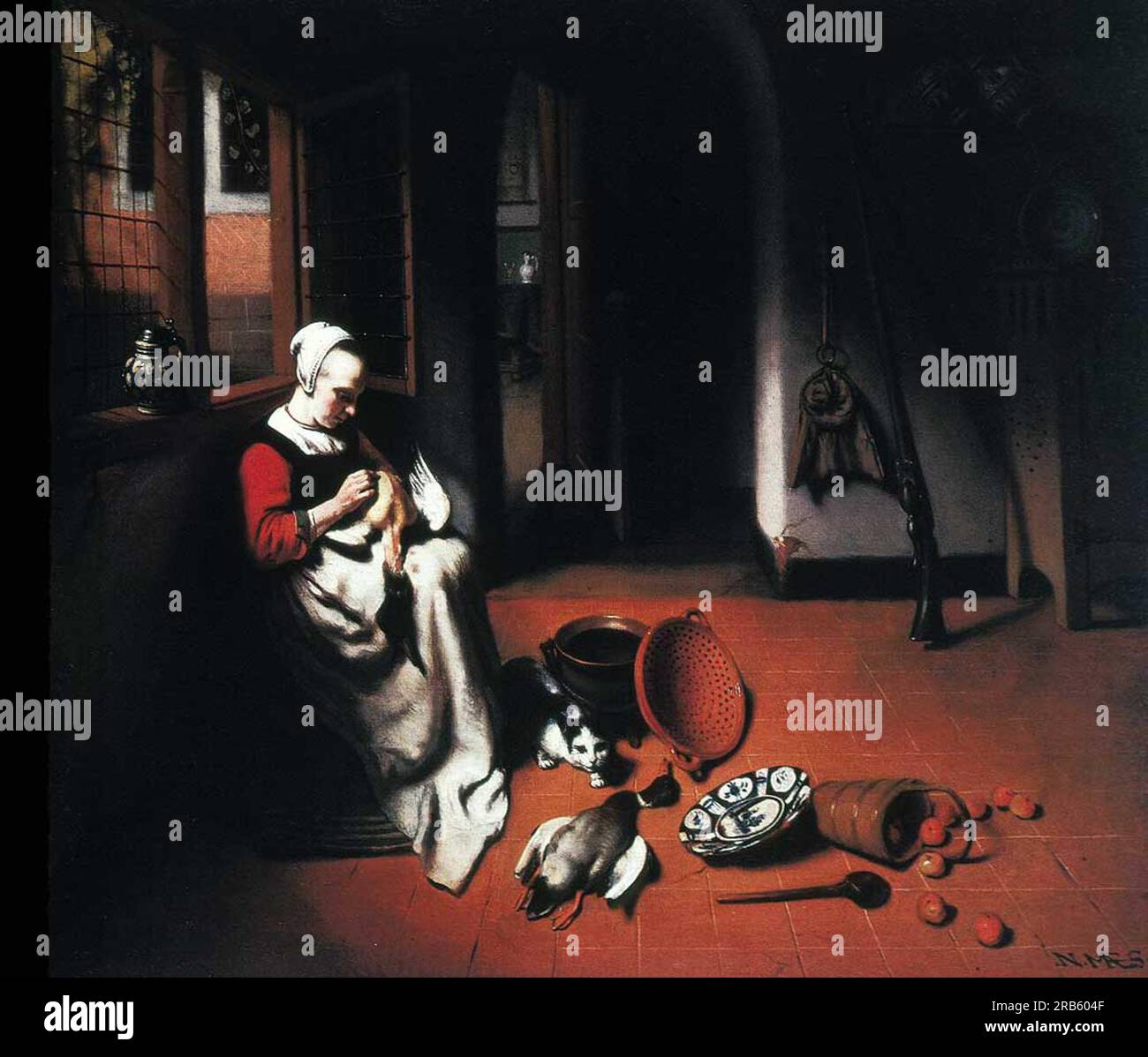 Woman plucking a duck hi-res stock photography and images - Alamy