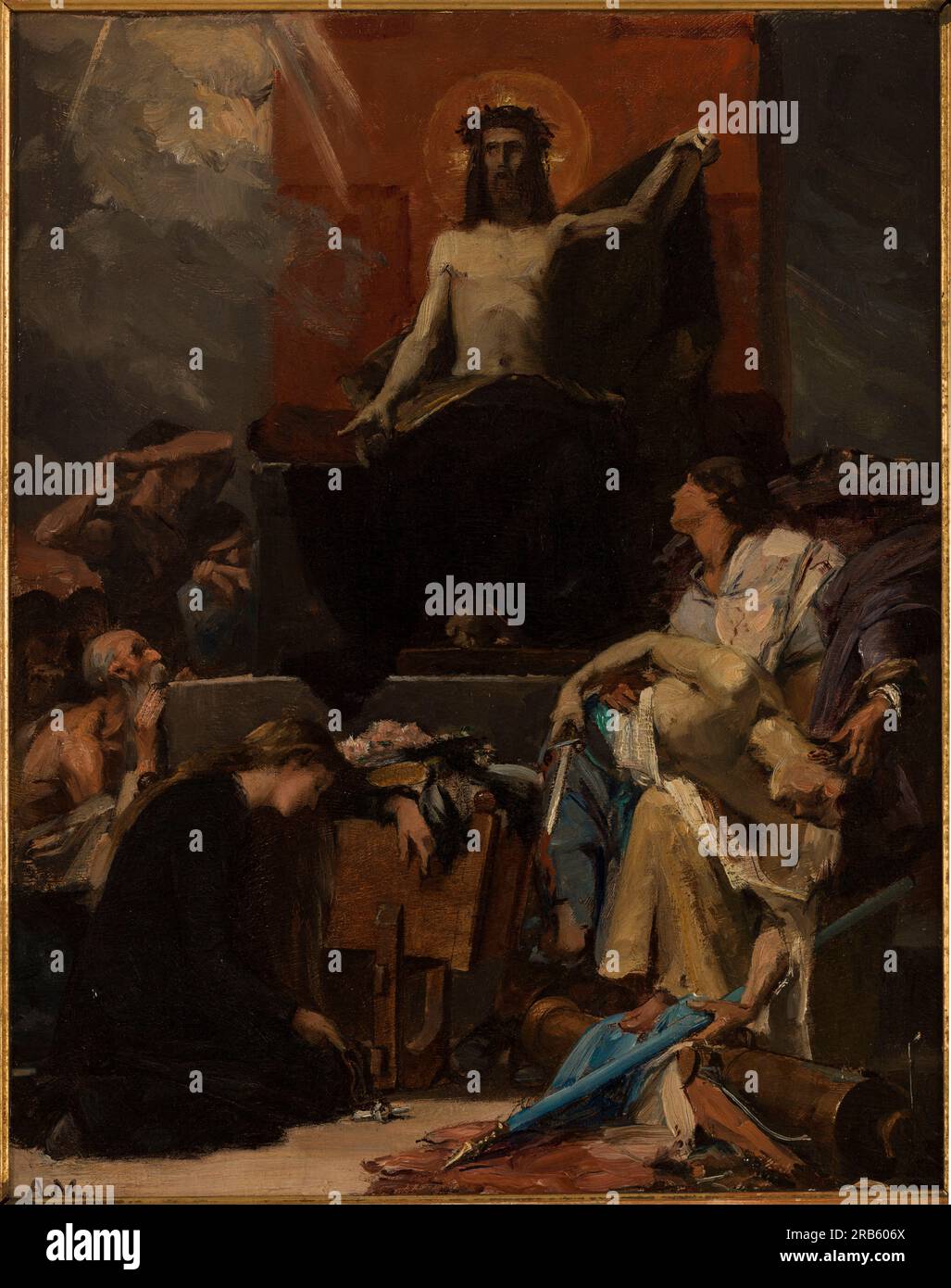 Christ the Redeemer, Christ calls the afflicted to himself (Sketch ...