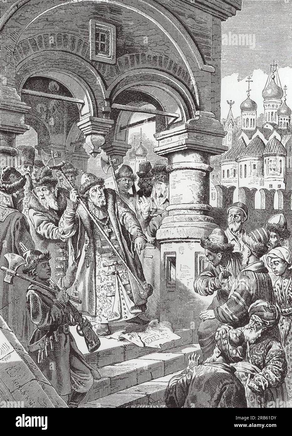 Ivan III of Russia 1869 by Konstantin Makovsky Stock Photo - Alamy