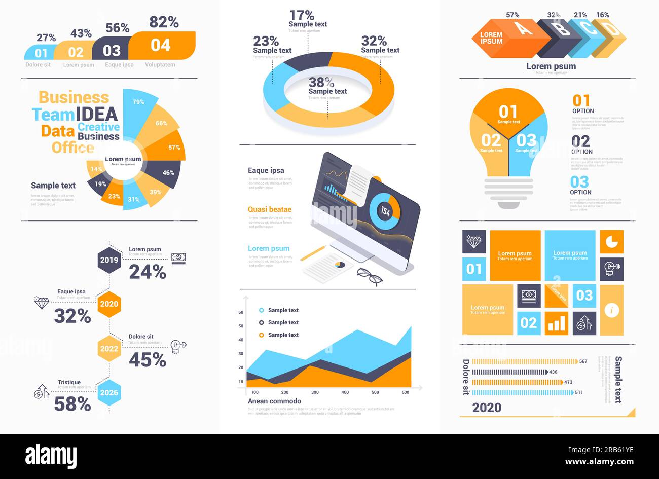 Infographics world map charts hi-res stock photography and images - Alamy