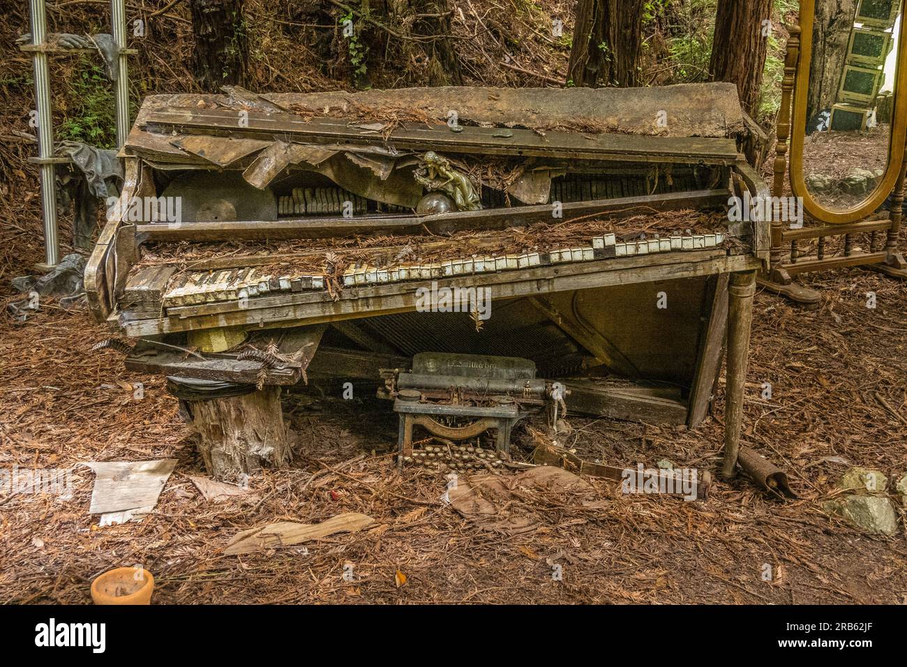 Falling piano keys hi-res stock photography and images - Alamy