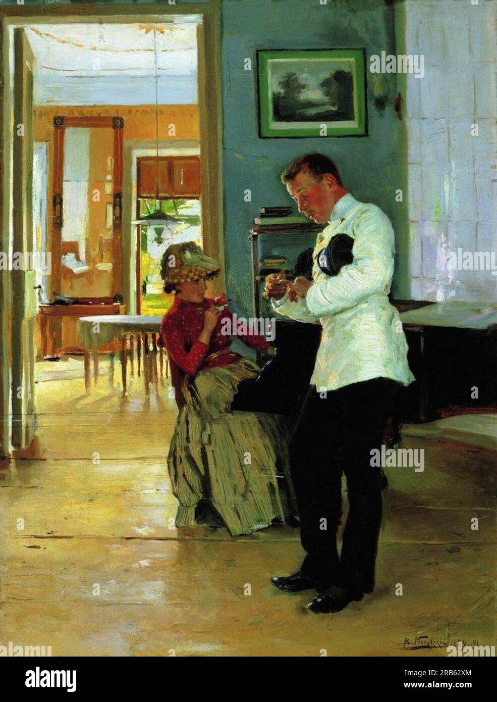 Declaration of Love 1889 - 1891; Russian Federation by Vladimir ...