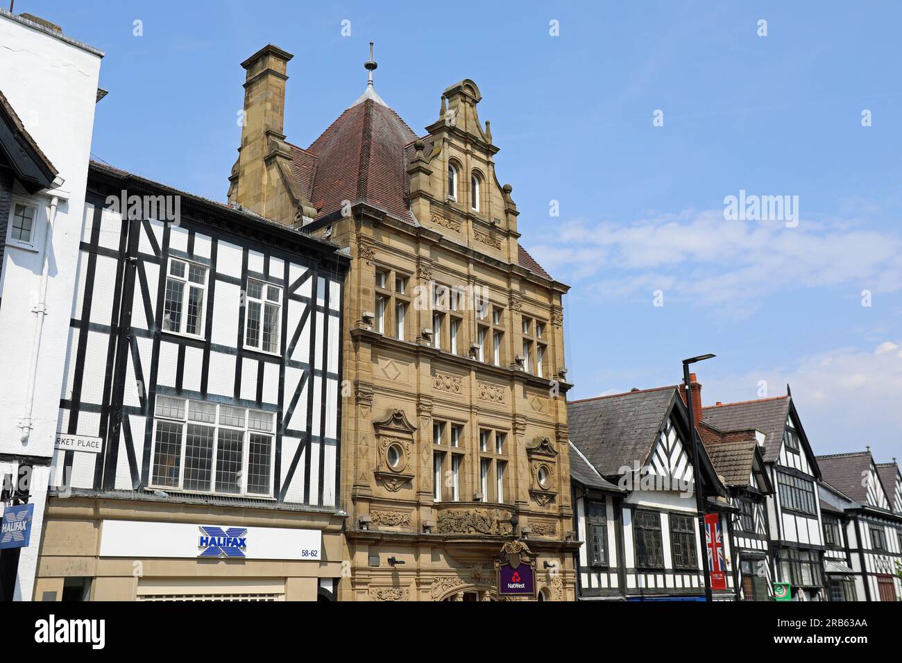 Historic architecture at Wigan in Greater Manchester Stock Photo - Alamy