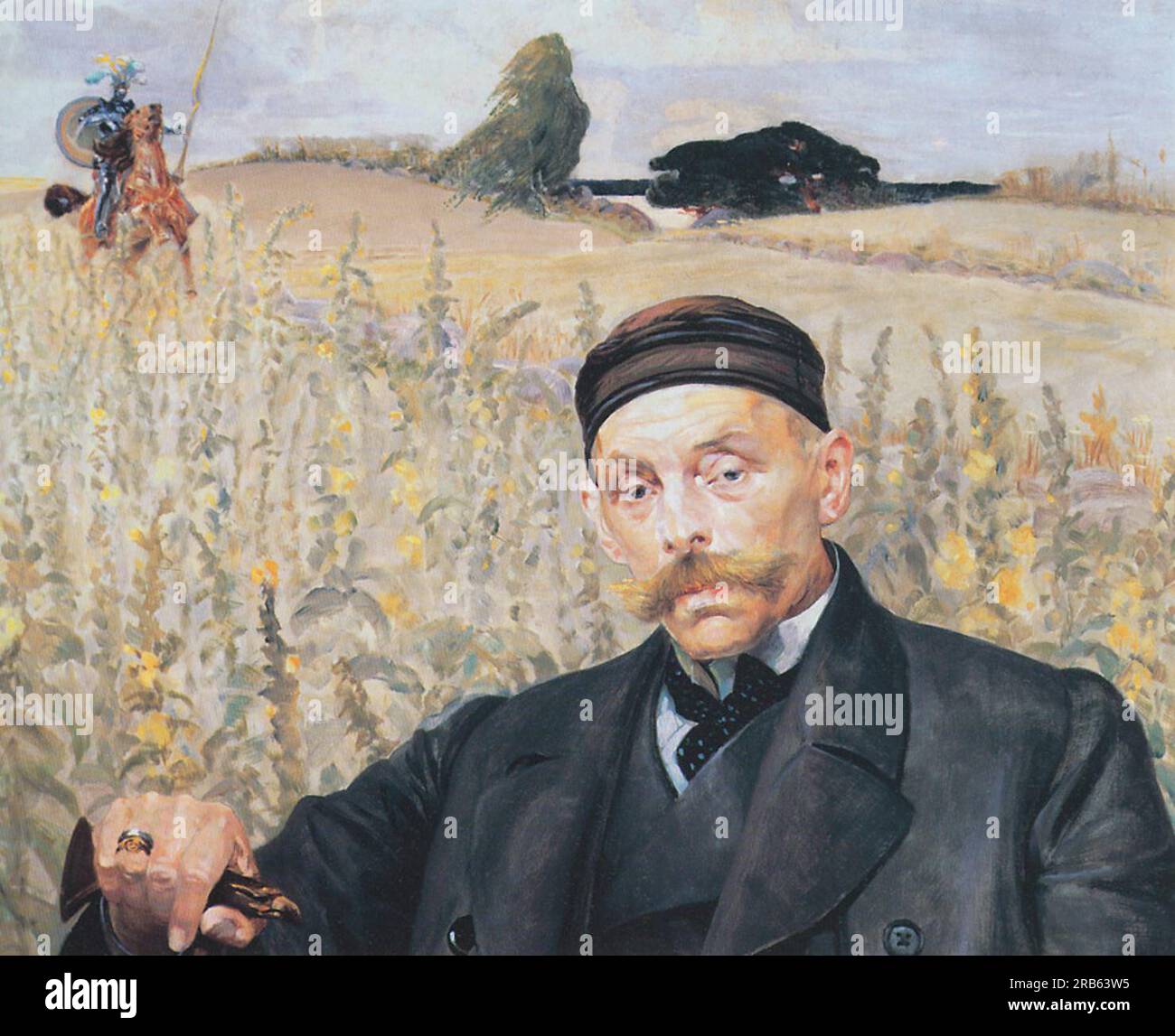 Portrait of Waclaw Karczewski 1906 by Jacek Malczewski Stock Photo - Alamy