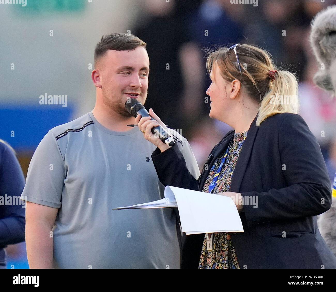 Luke littler hi-res stock photography and images - Alamy