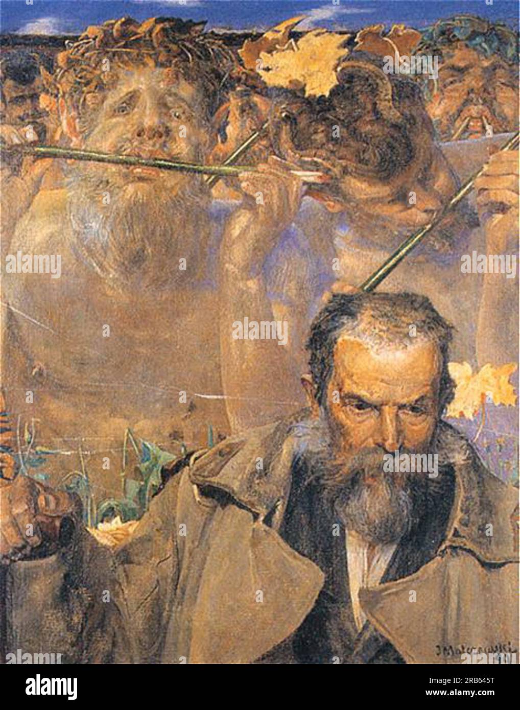 The story of a song (Portrait of Adam Asnyk) 1899 by Jacek Malczewski ...
