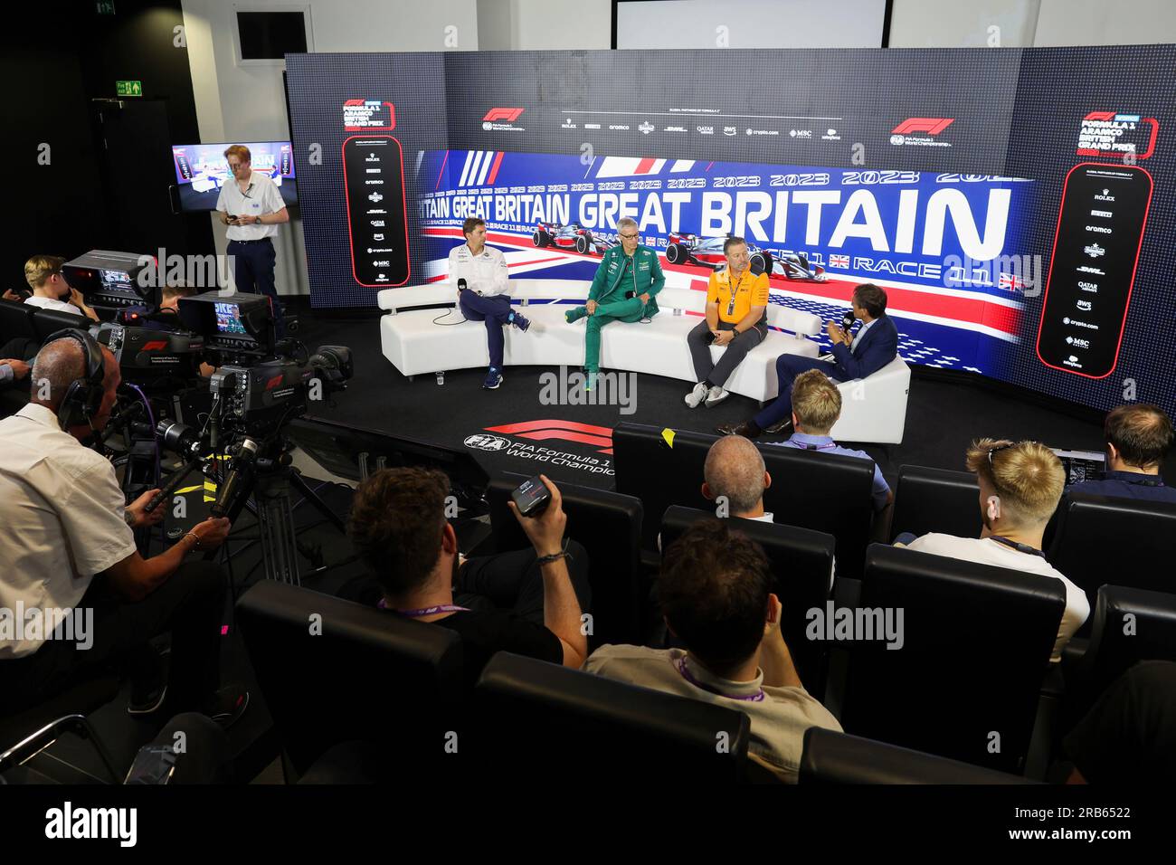 Silverstone, UK. 7th July, 2023. James Vowles (GBR, Williams Racing ...