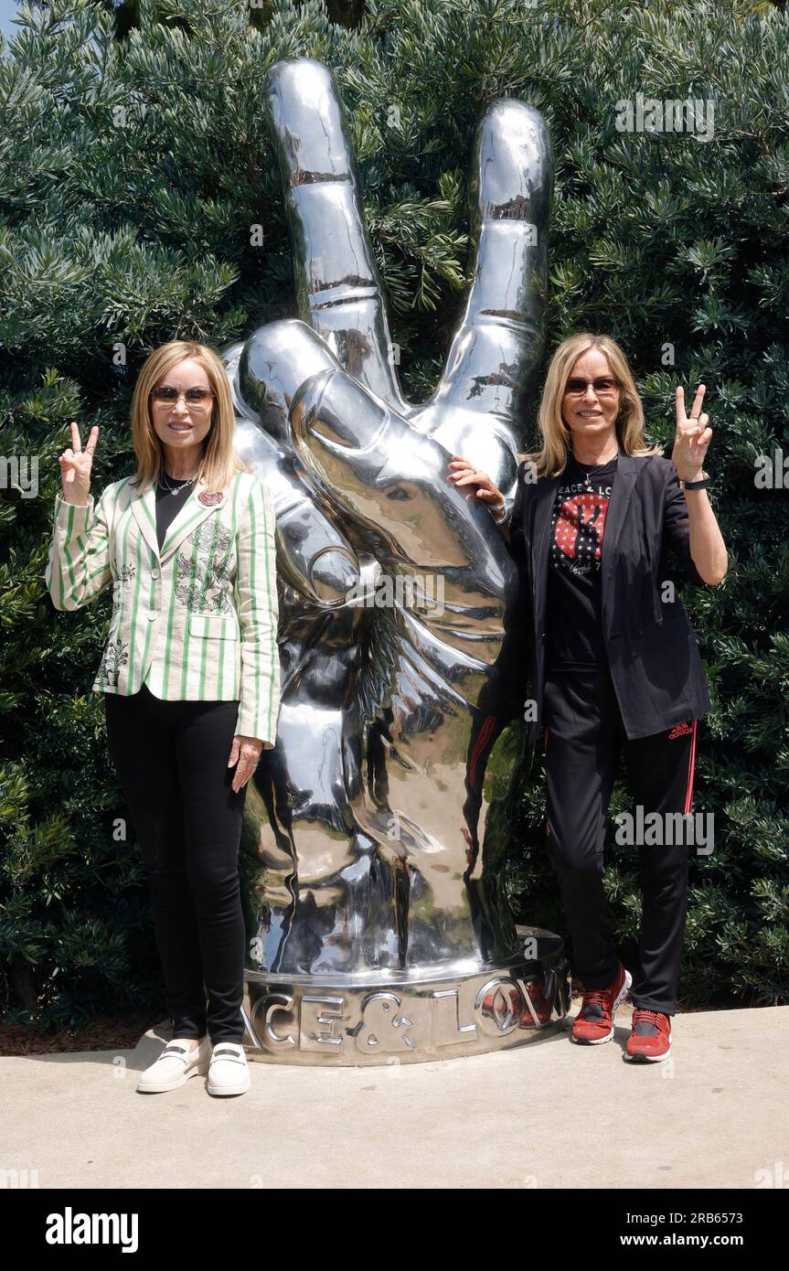 Beverly Hills, Ca. 7th July, 2023. Marjorie Bach and Barbara Bach at ...